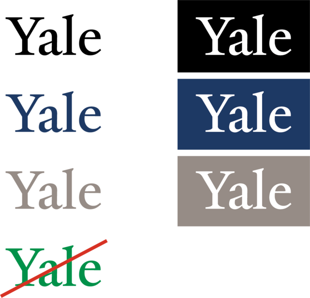 Yale Logo | Yale Identity